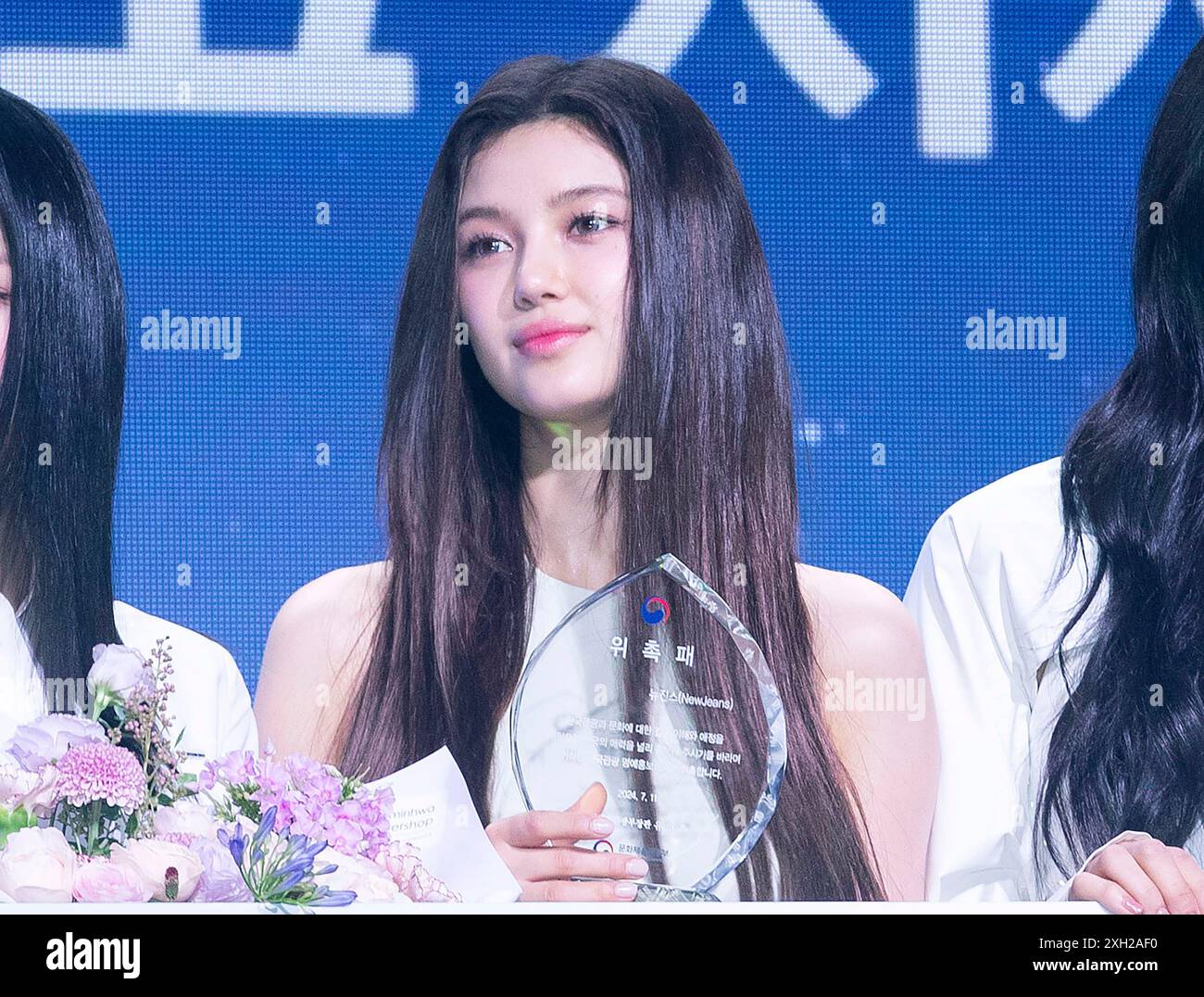 Seoul, South Korea. 11th July, 2024. Australian and South Korean singer ...