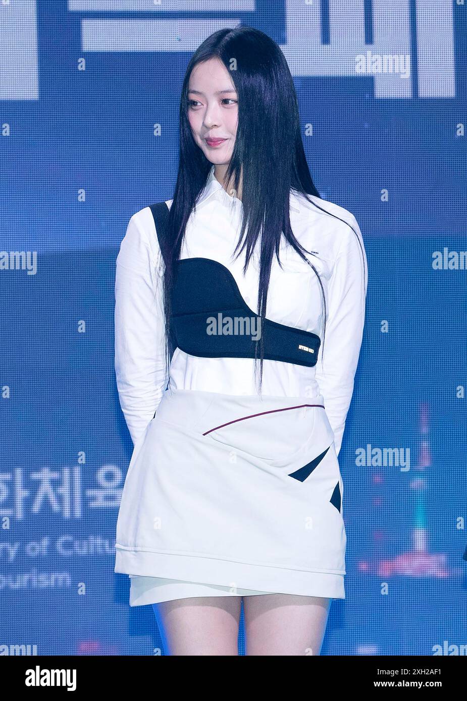 Seoul, South Korea. 11th July, 2024. Australian-Vietnamese singer Hanni ...