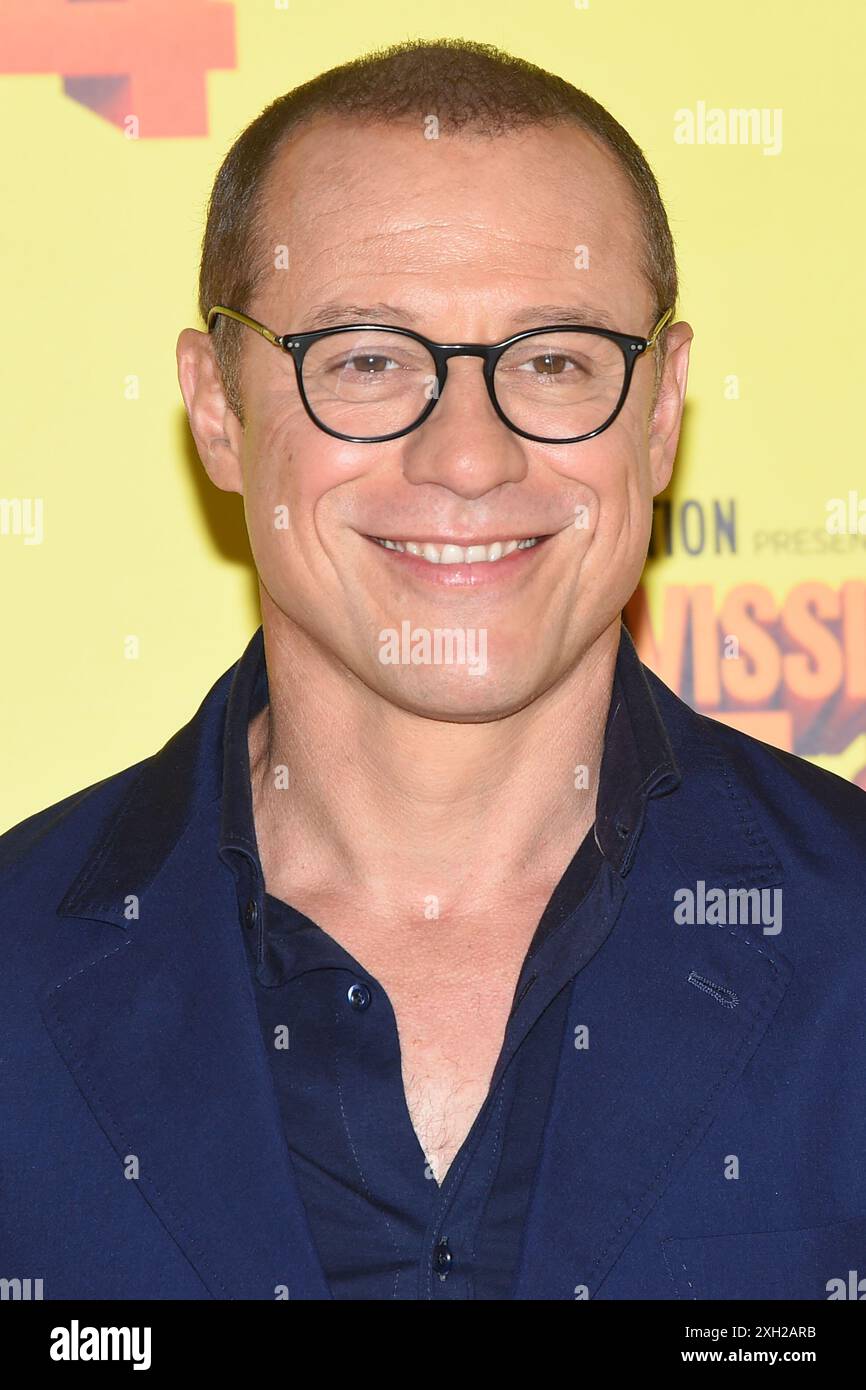 Rome, Italy. 11th July, 2024. Italian actor Stefano Accorsi, attends ...