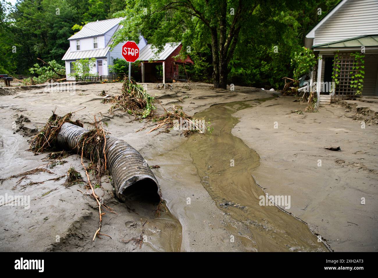 Vermont flood 2024 hi-res stock photography and images - Alamy