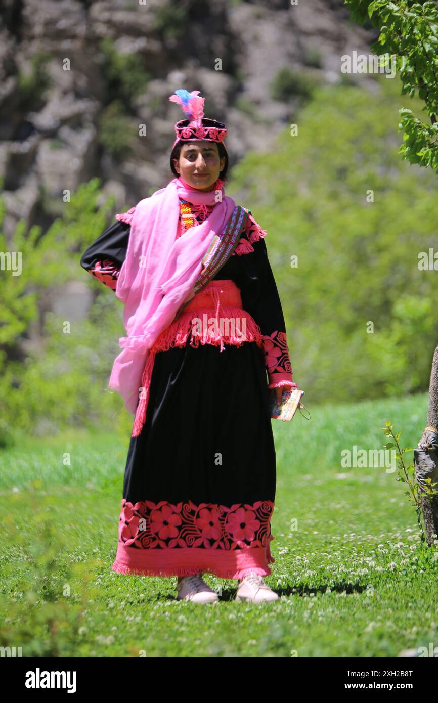 Kalash woman in traditional dress hi-res stock photography and images ...