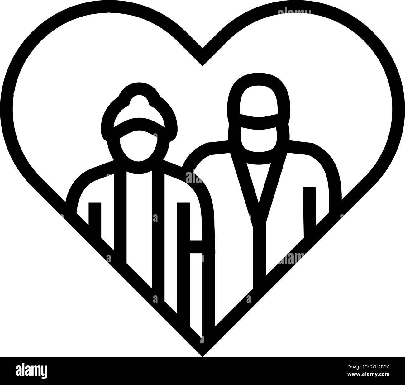 respect for the aged day japanese holiday line icon vector illustration Stock Vector Image & Art ...