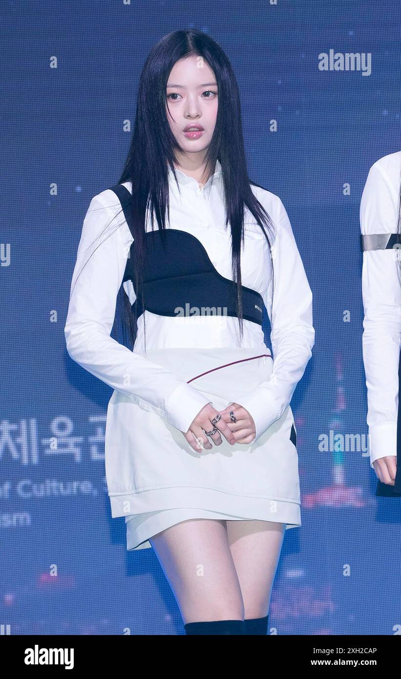 Seoul, South Korea. 11th July, 2024. Australian-Vietnamese singer Hanni ...