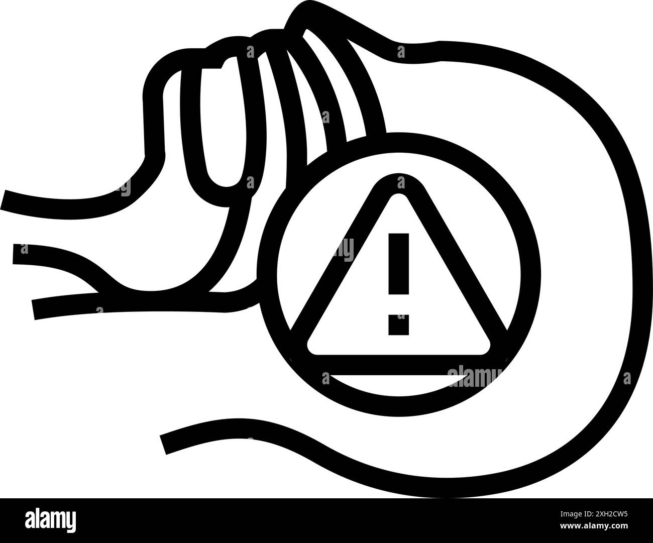 obstructive sleep apnea obesity overweight line icon vector ...