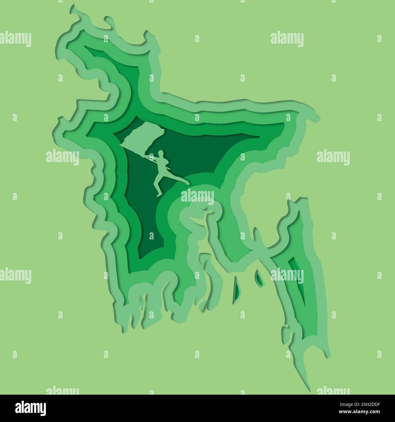 Bangladesh map hi-res stock photography and images - Alamy