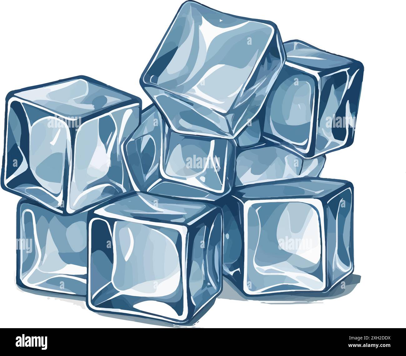 Ice icy iced winter Stock Vector Images - Alamy
