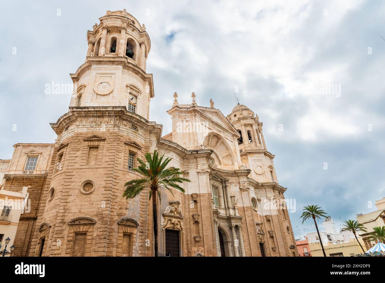 Cadiz spain cathedral blue hi-res stock photography and images - Alamy