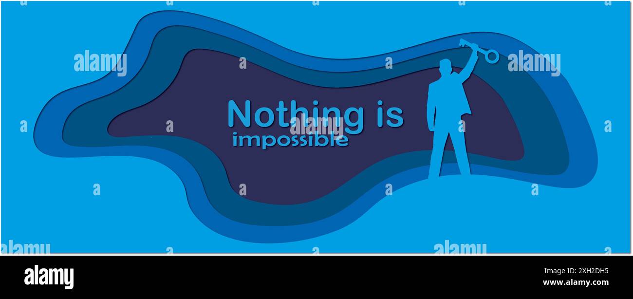 No thing is impossible Stock Vector Image & Art - Alamy