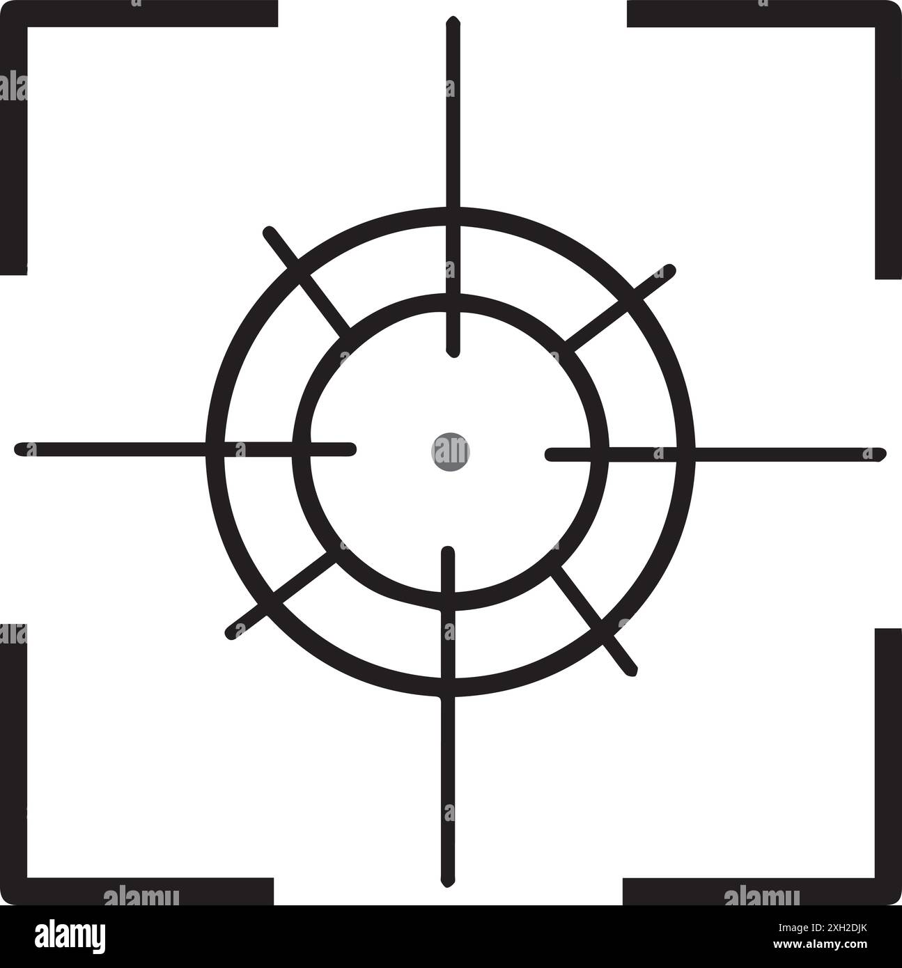 Sniper target lens Stock Vector Image & Art - Alamy