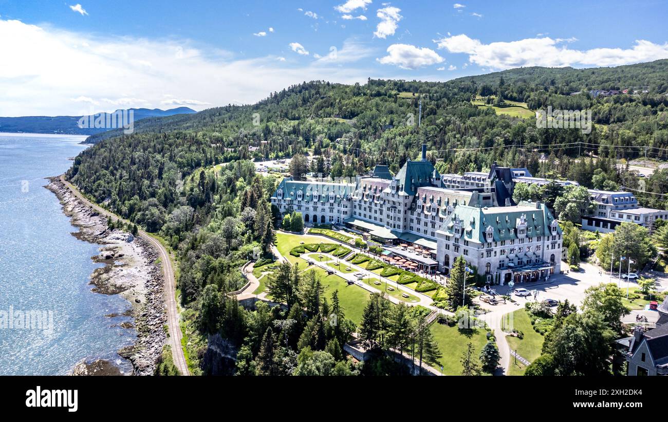 Manoir Richelieu (Fairmont Hotel) in La Malbaie, Charlevoix, Quebec ...