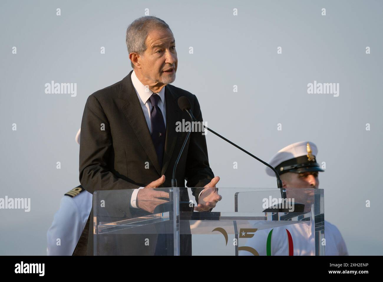 The intervention of the Minister for Civil Protection and Maritime ...