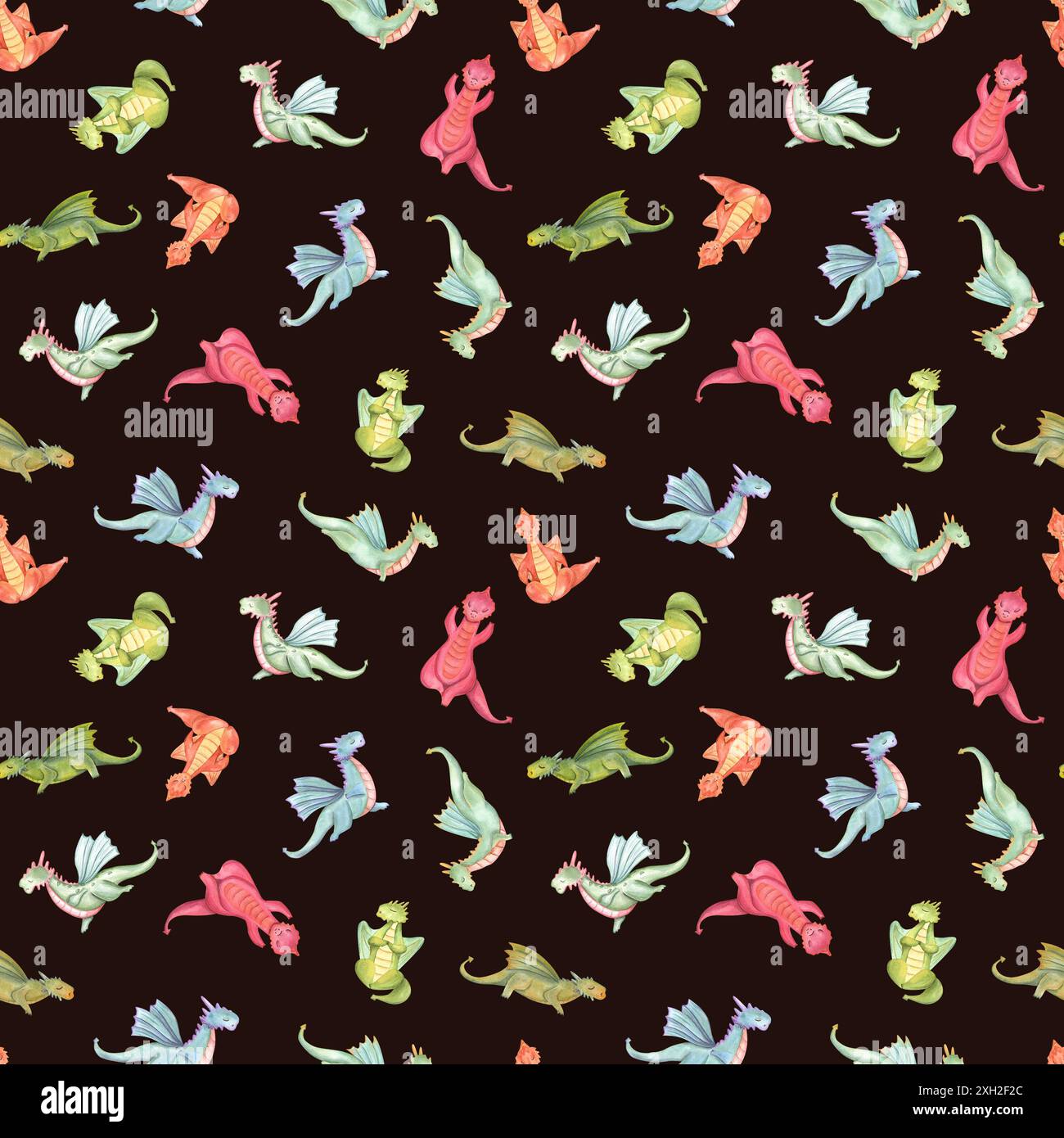 Watercolor yoga pose asana hi-res stock photography and images - Alamy