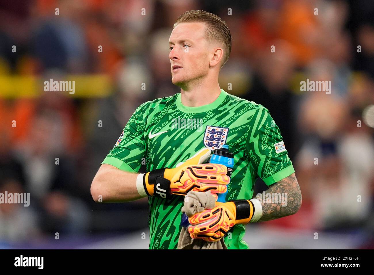 Dortmund, Germany. 11th July, 2024. England's goalkeeper Jordan ...