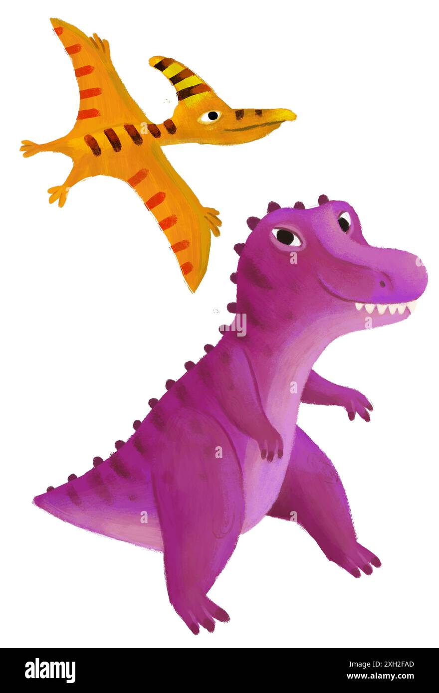 Flying dinosaur clipart hi-res stock photography and images - Alamy