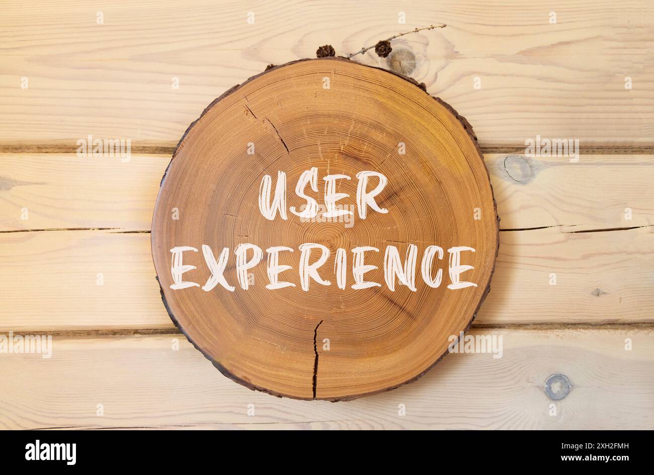 UX user experience symbol. Concept words UX user experience on ...