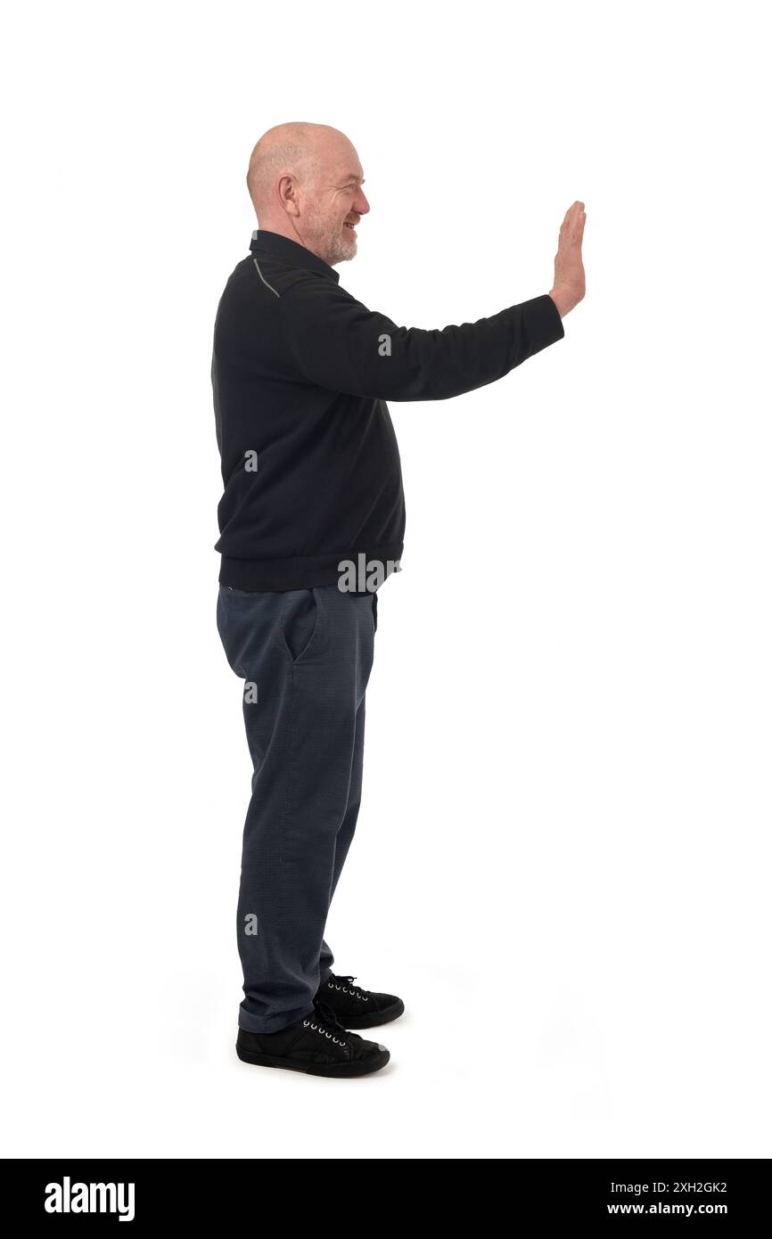 Bald man hi hi-res stock photography and images - Alamy