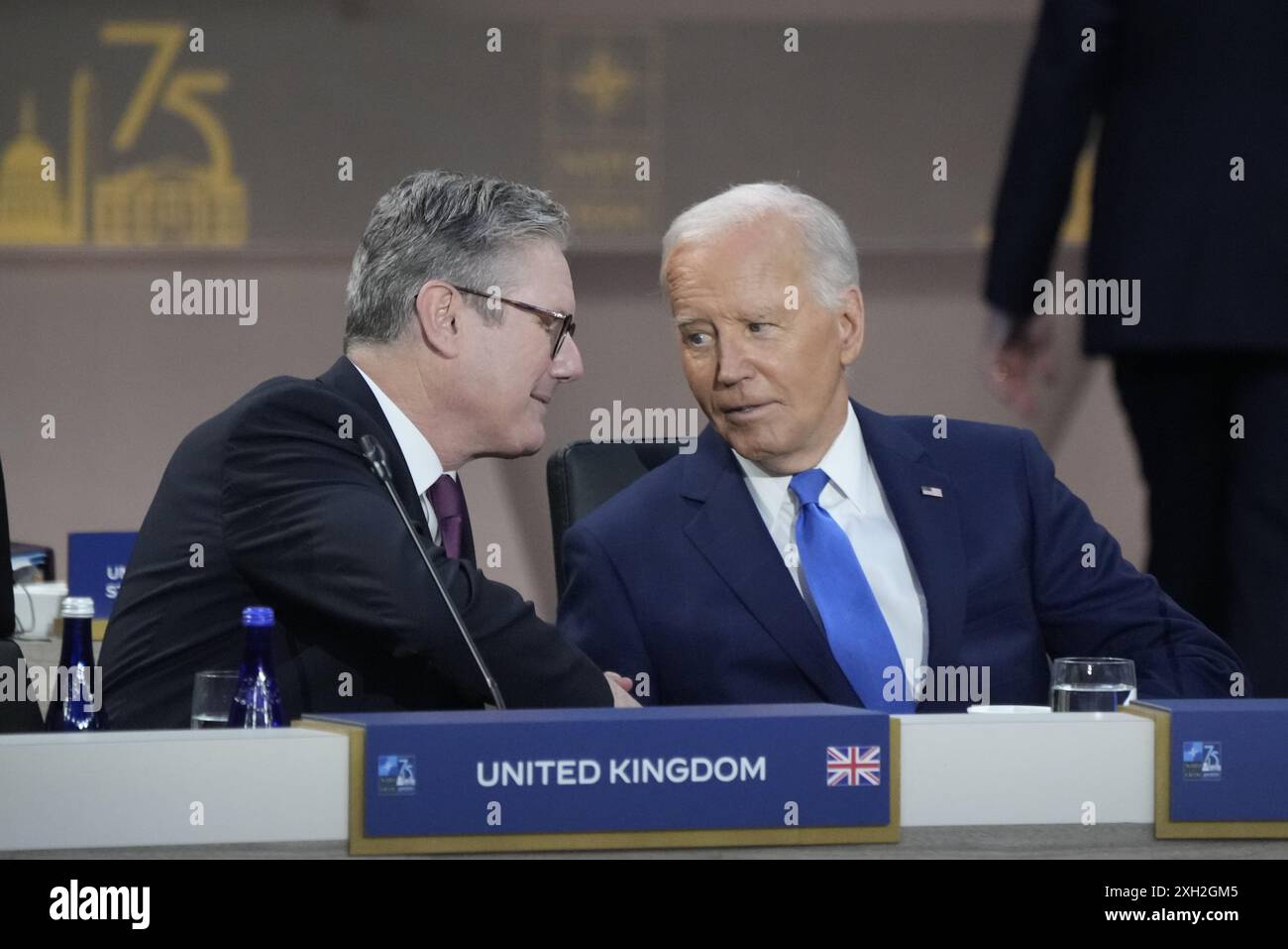United States President Joe Biden, right, and Kier Starmer, Prime ...