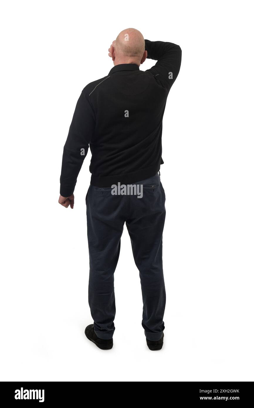 Man covering face with arm hi-res stock photography and images - Alamy
