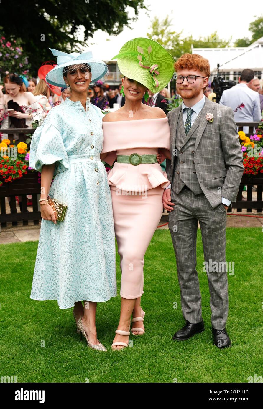 The Style Award winners on Ladies Day during The July Festival 2024 at ...