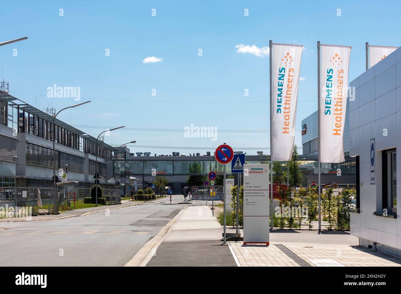 Bilderserie 09.07.2024 Die neuen Firmengebäude der Siemens Healthineers ...