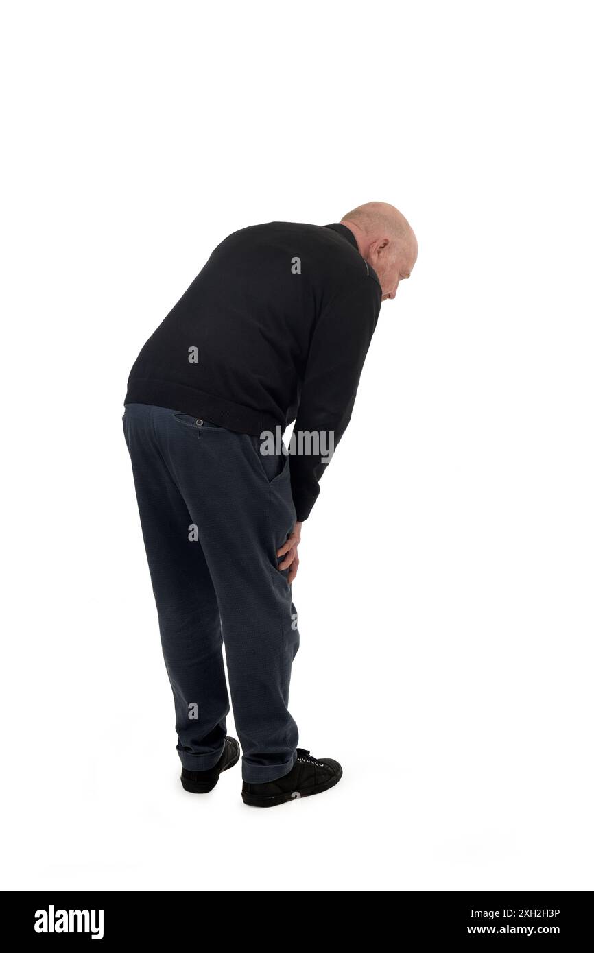 Man crouched full body hi-res stock photography and images - Alamy
