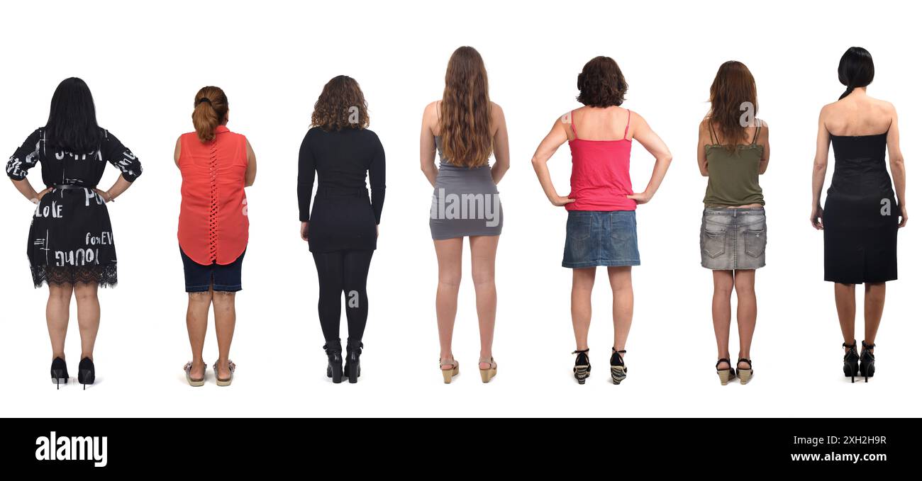 Middle aged women large group Cut Out Stock Images & Pictures - Alamy