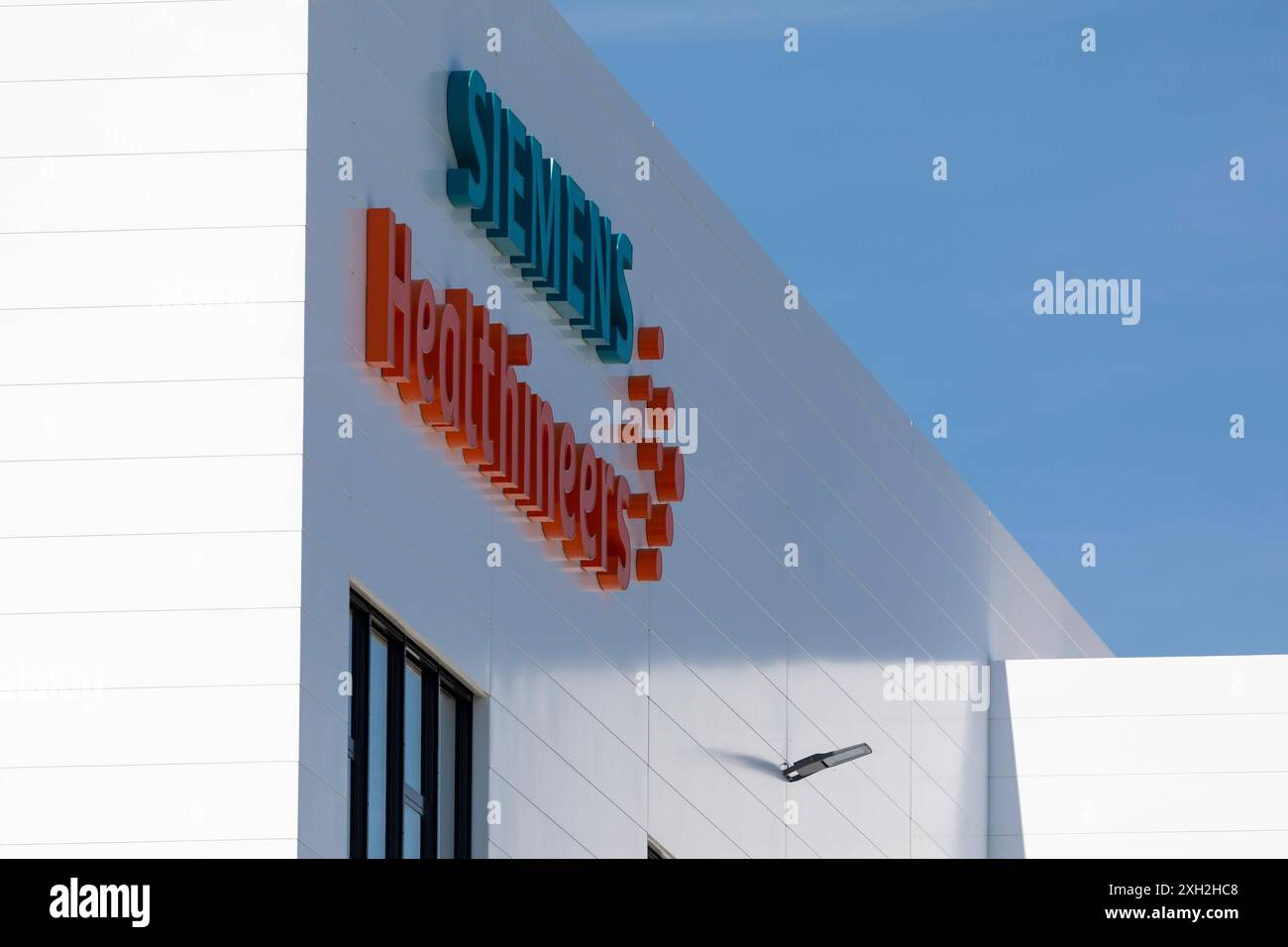 Bilderserie 09.07.2024 Die neuen Firmengebäude der Siemens Healthineers ...