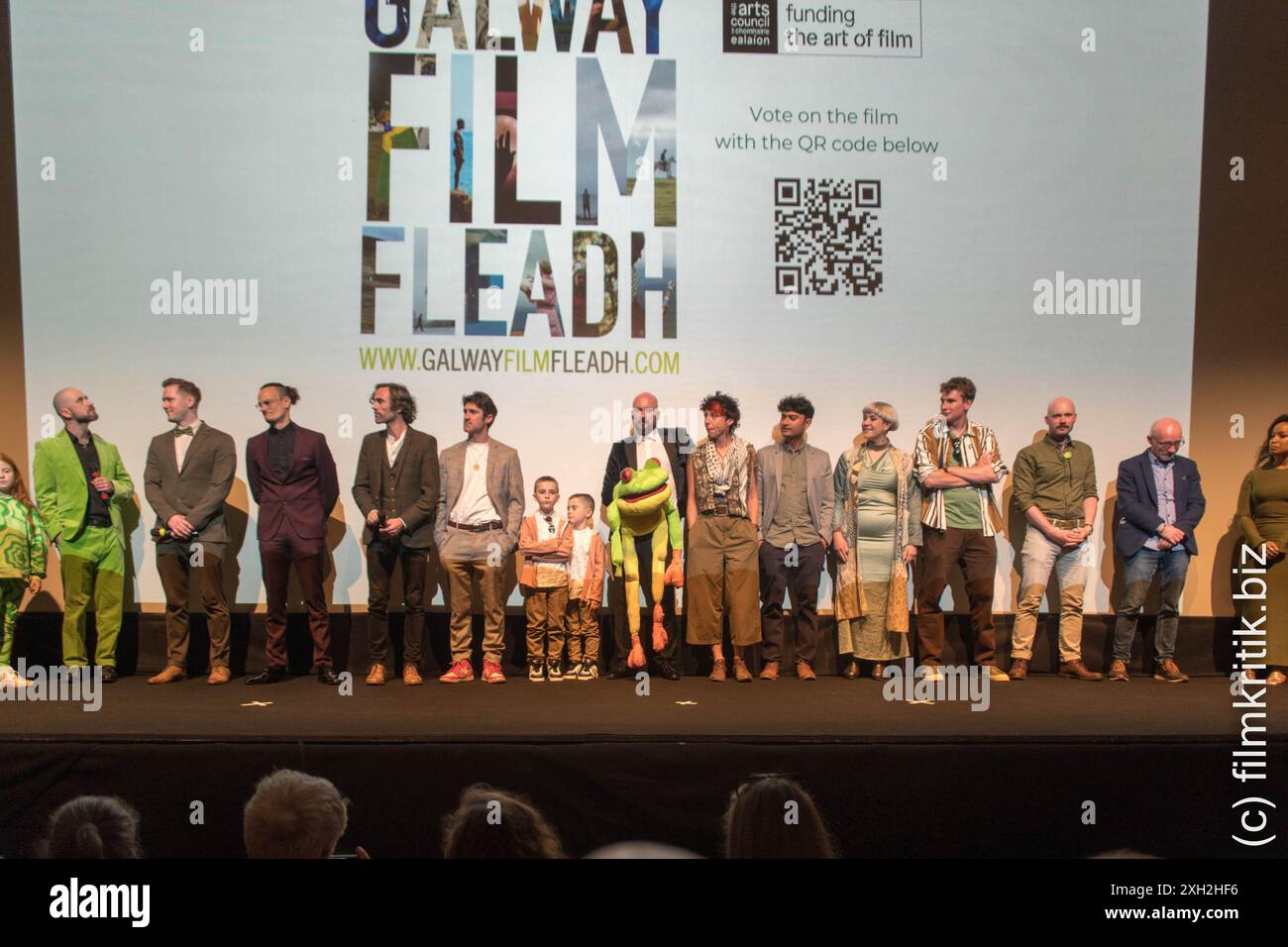 The two directors, brothers, from the movie "FROGGIE", Luke and Jake ...