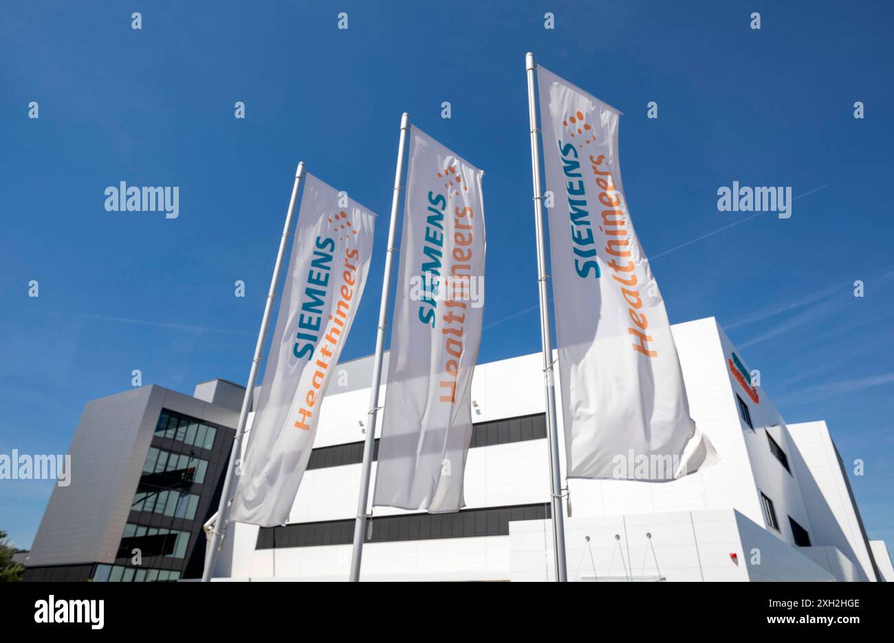 Bilderserie 09.07.2024 Die neuen Firmengebäude der Siemens Healthineers ...