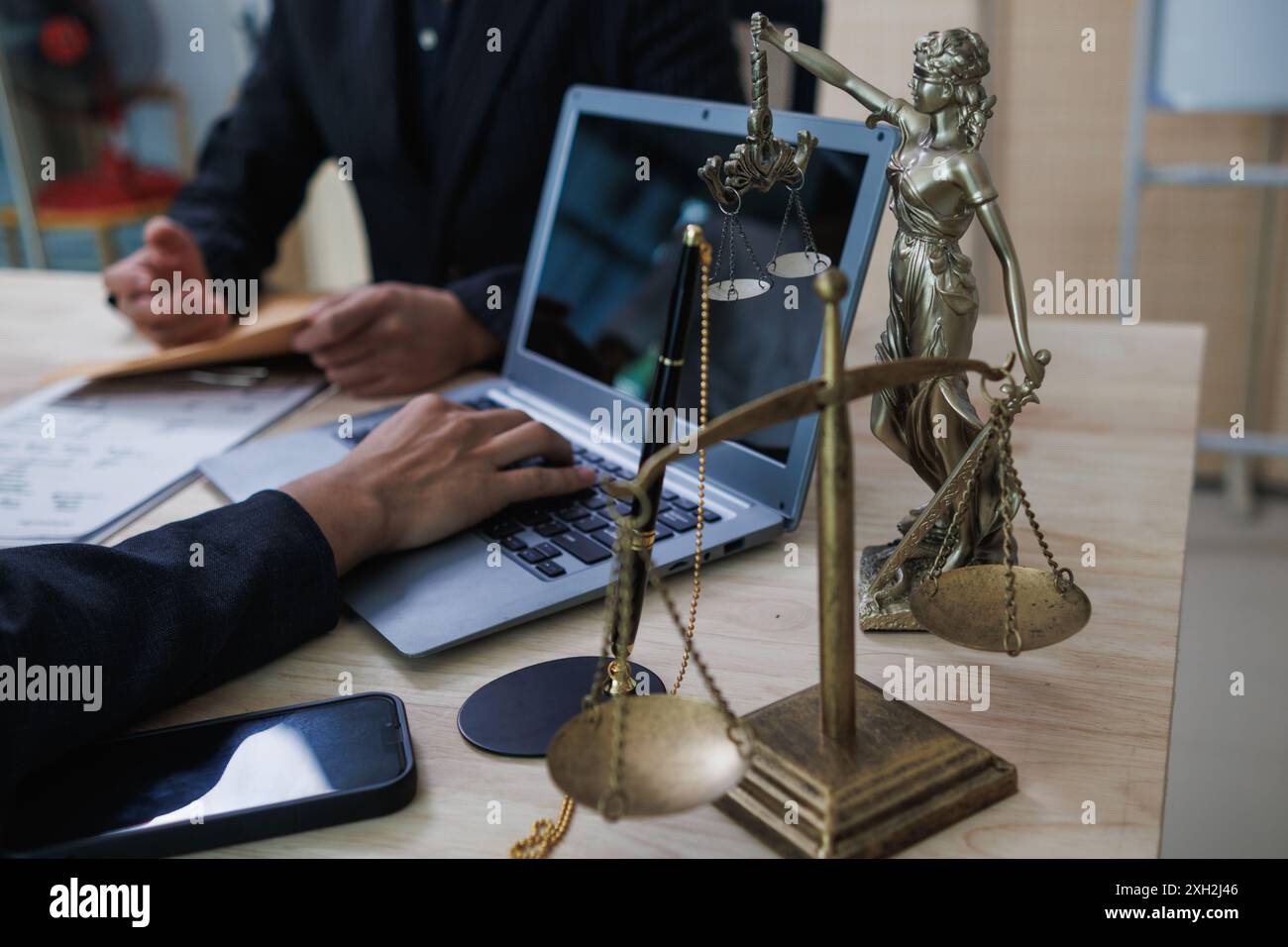 statue of god Themis Lady Justice is used as symbol of justice within ...