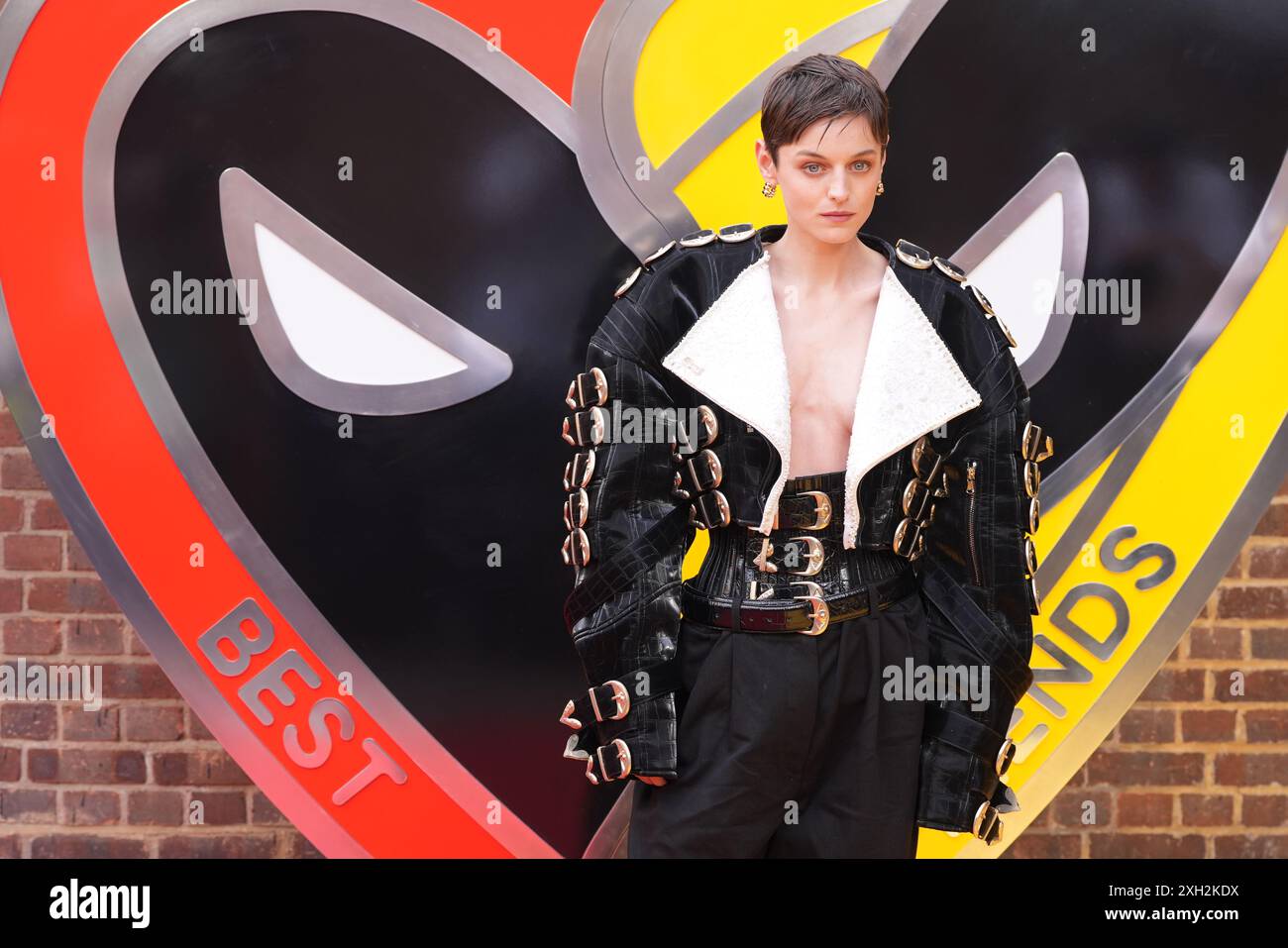 Emma Corin attending Deadpool and Wolverine UK sneak peek at Eventim ...