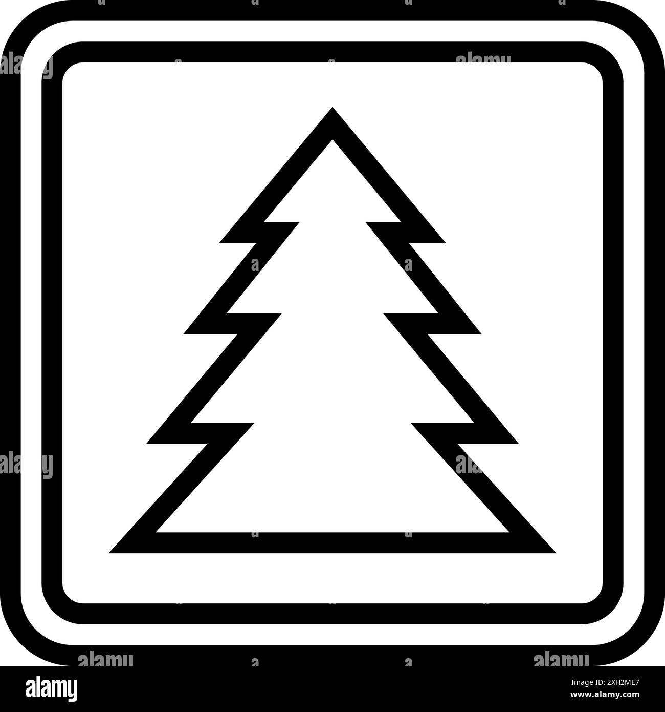 outdoor use only label product caution line icon vector illustration ...