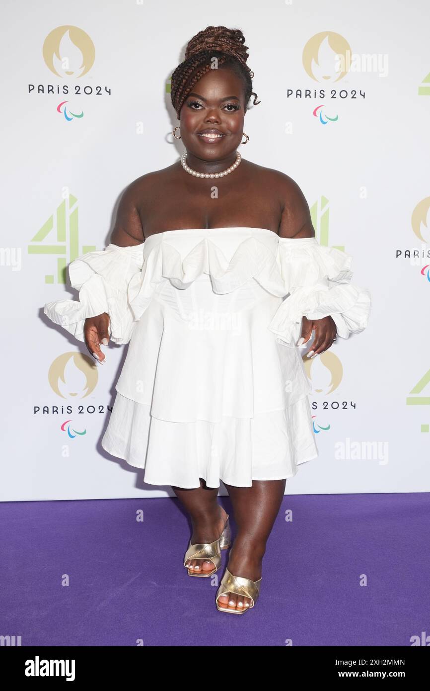 Fats Timbo attending a launch event for the Paris 2024 Paralympic Games ...