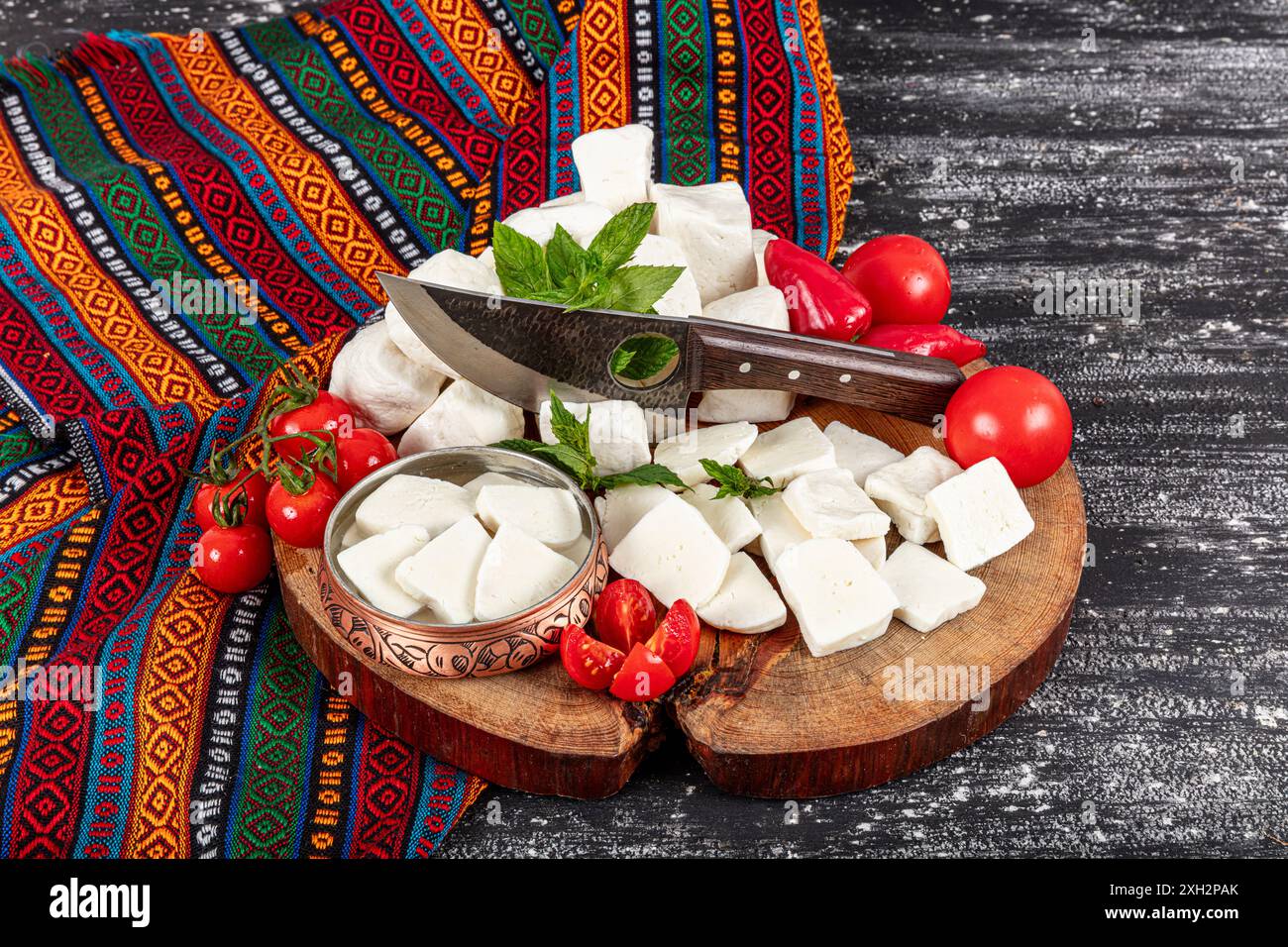 Cheese collection, cheese balls made of cow cheese from Gaziantep ...