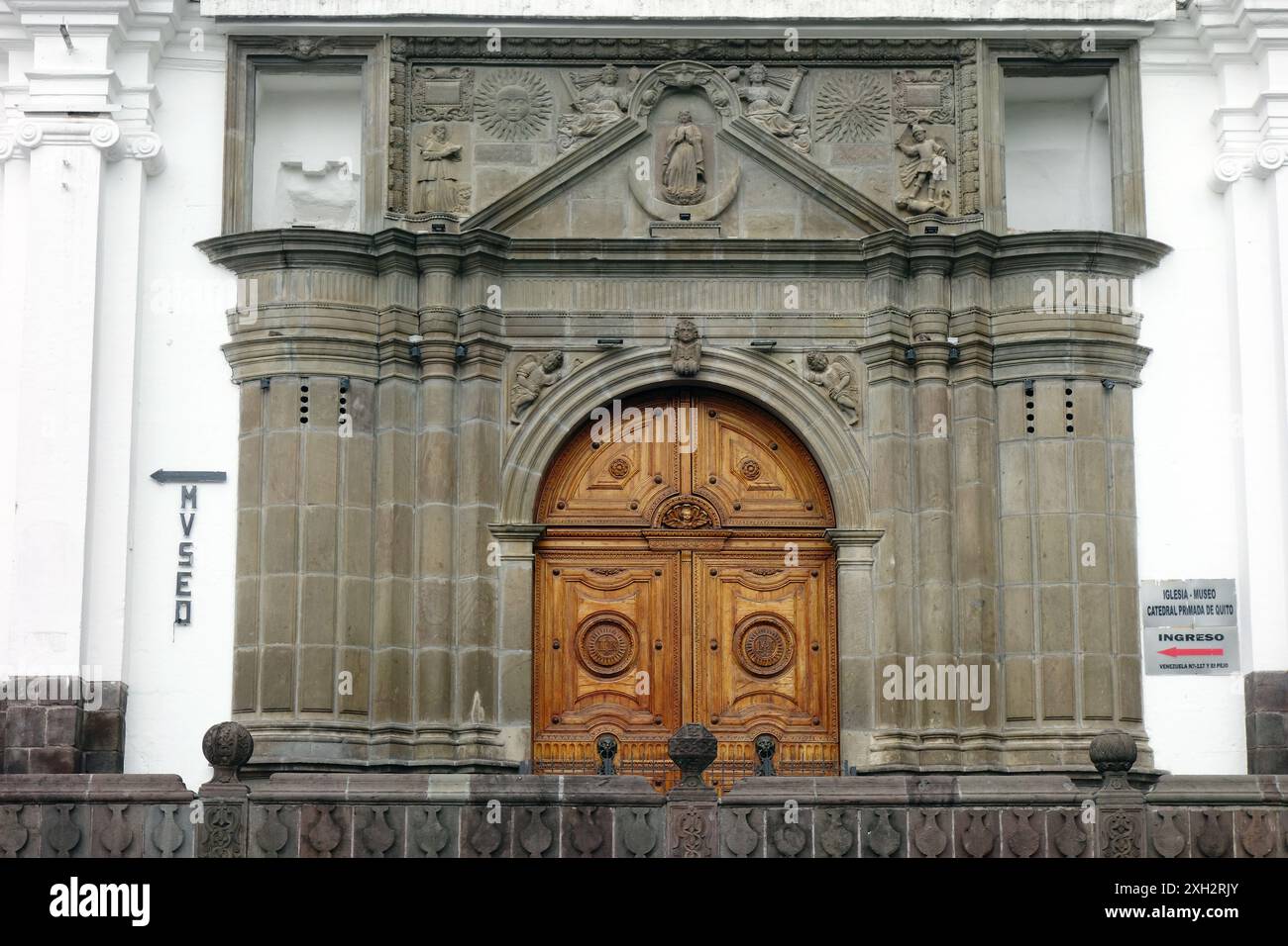 Catedral Metropolitana de Quito, Quito Metropolitan Cathedral, Quito ...