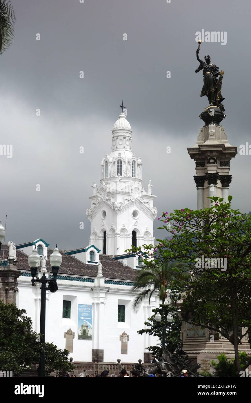 Quito catedral metropolitana hi-res stock photography and images - Alamy