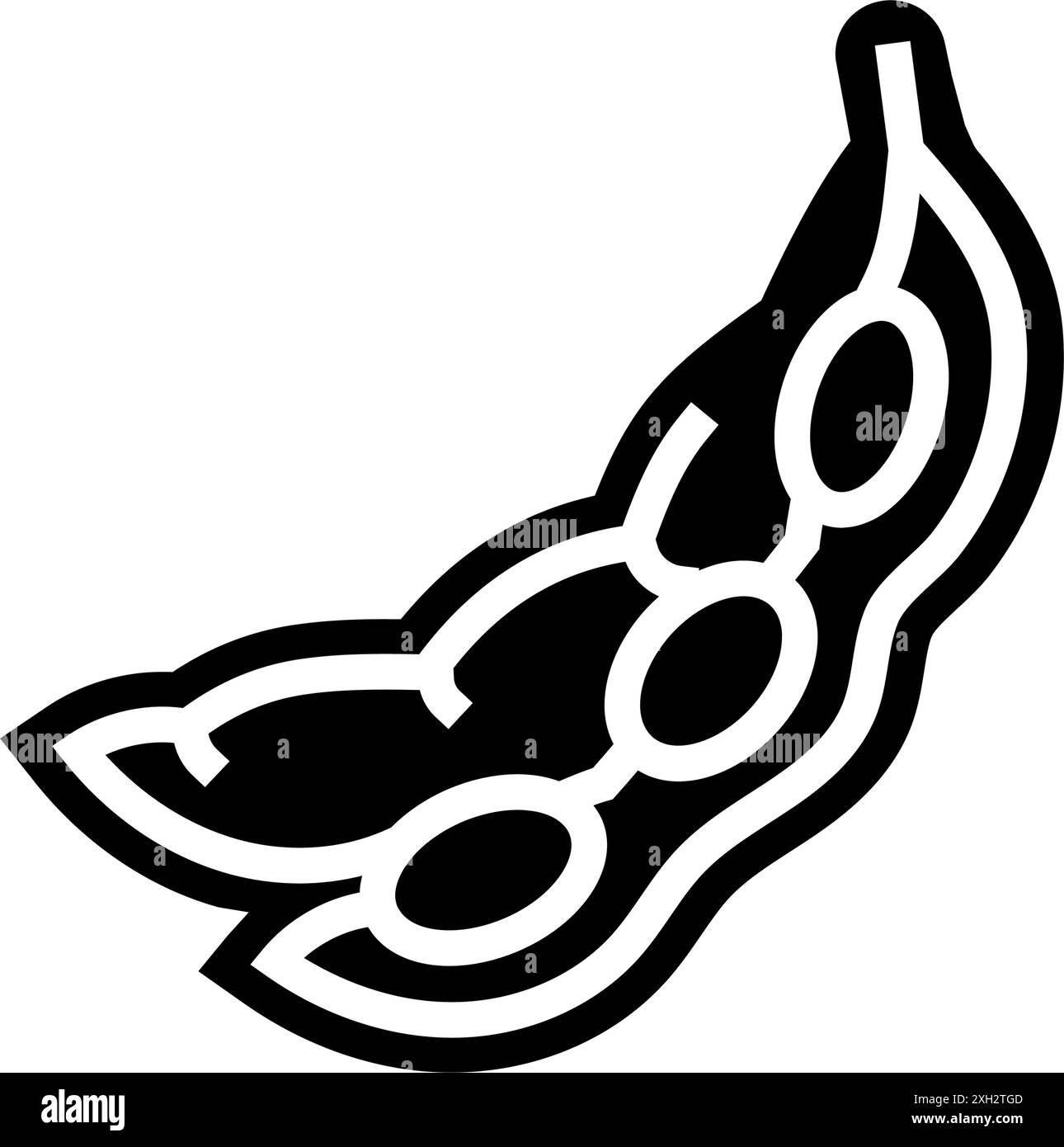 soy allergen free product food glyph icon vector illustration Stock ...
