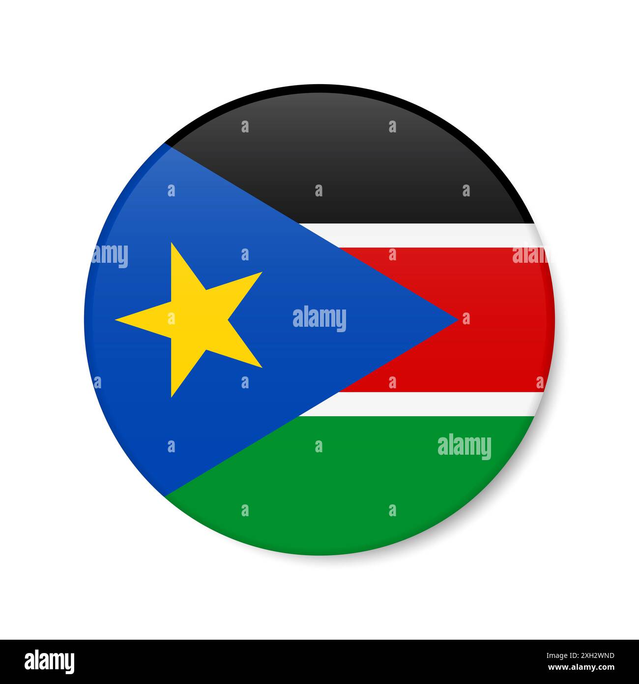 South sudan badge hi-res stock photography and images - Alamy