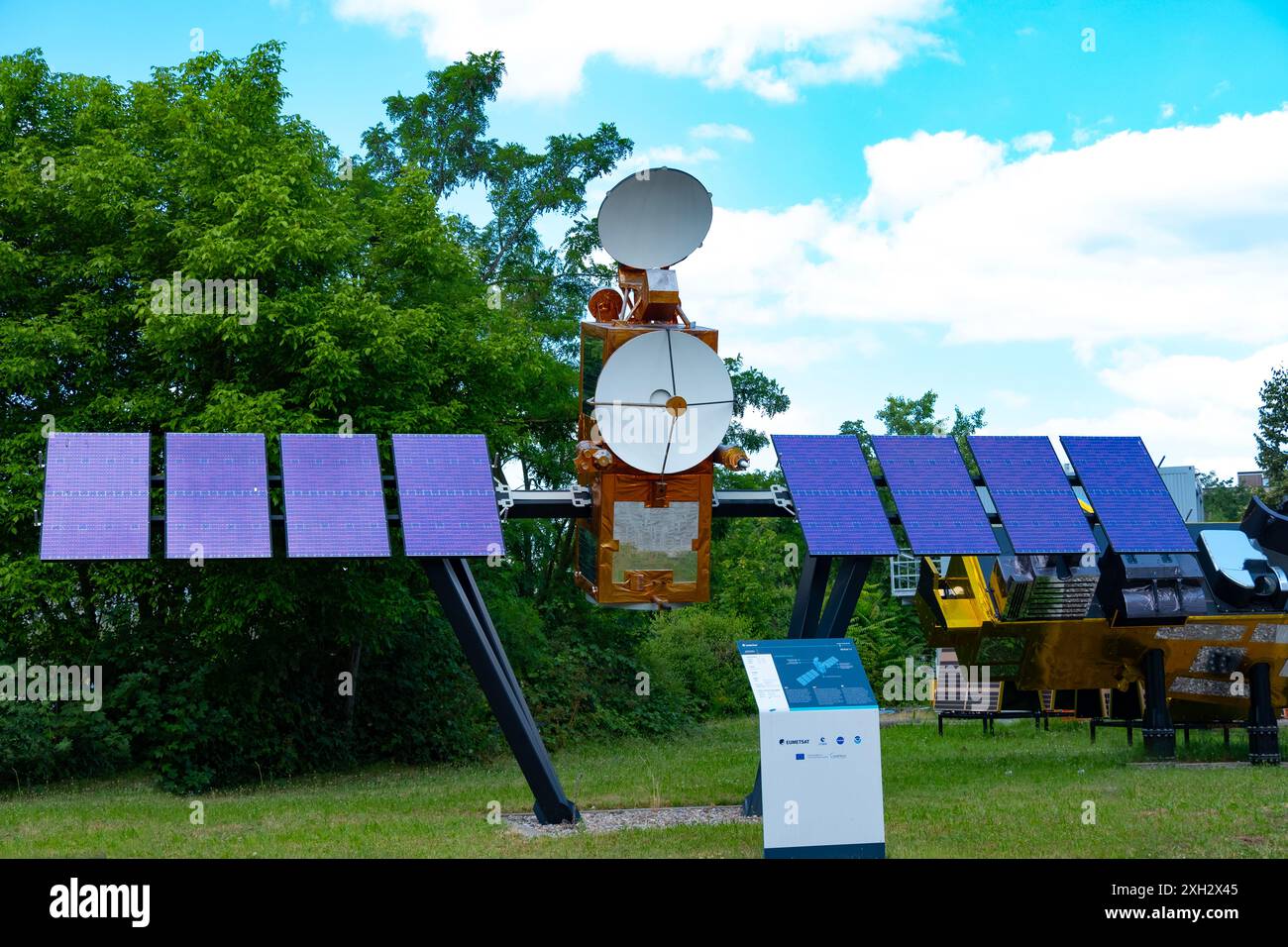 satellite model for monitoring global climate changes, European ...