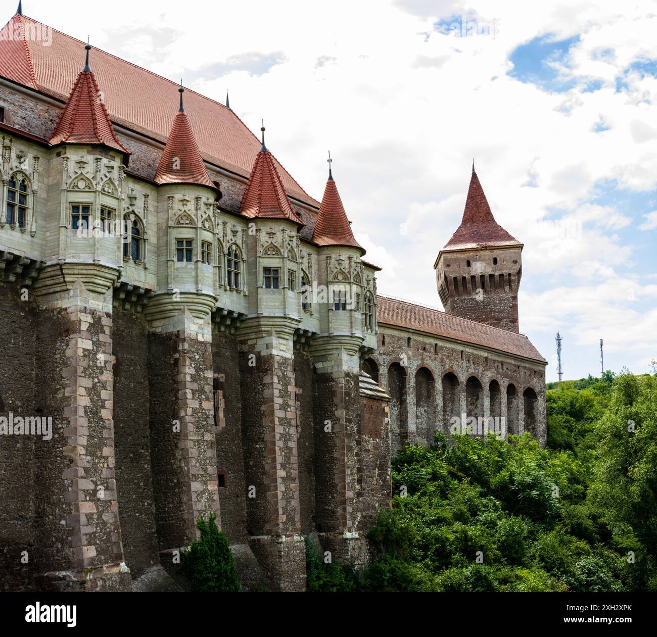 Corvin Castle, Hunyad Castle or Castelul Corvinilor is a gothic castle ...