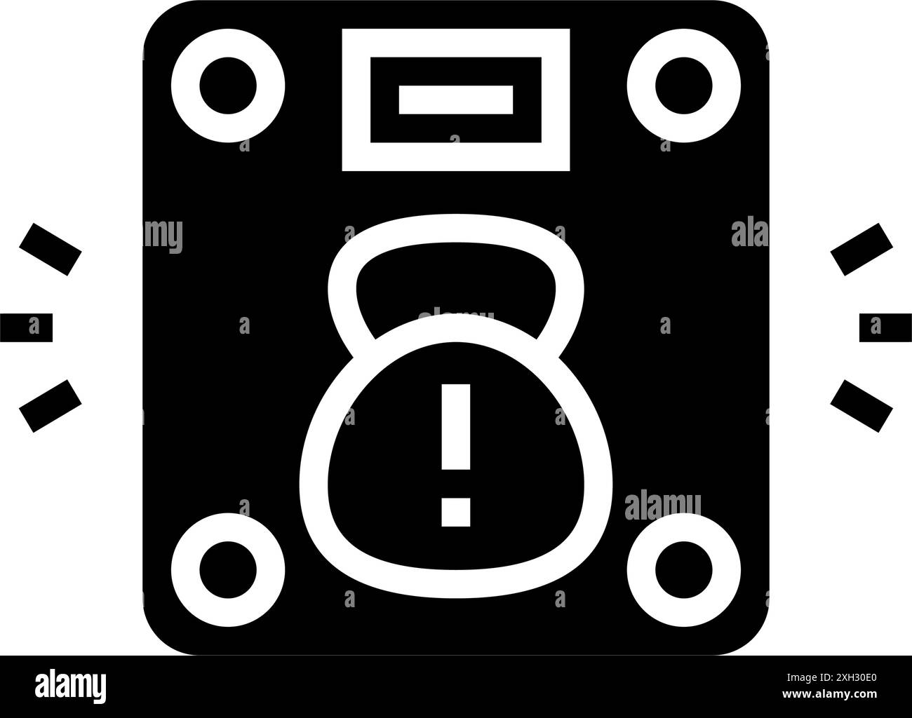 weight gain obesity overweight glyph icon vector illustration Stock ...