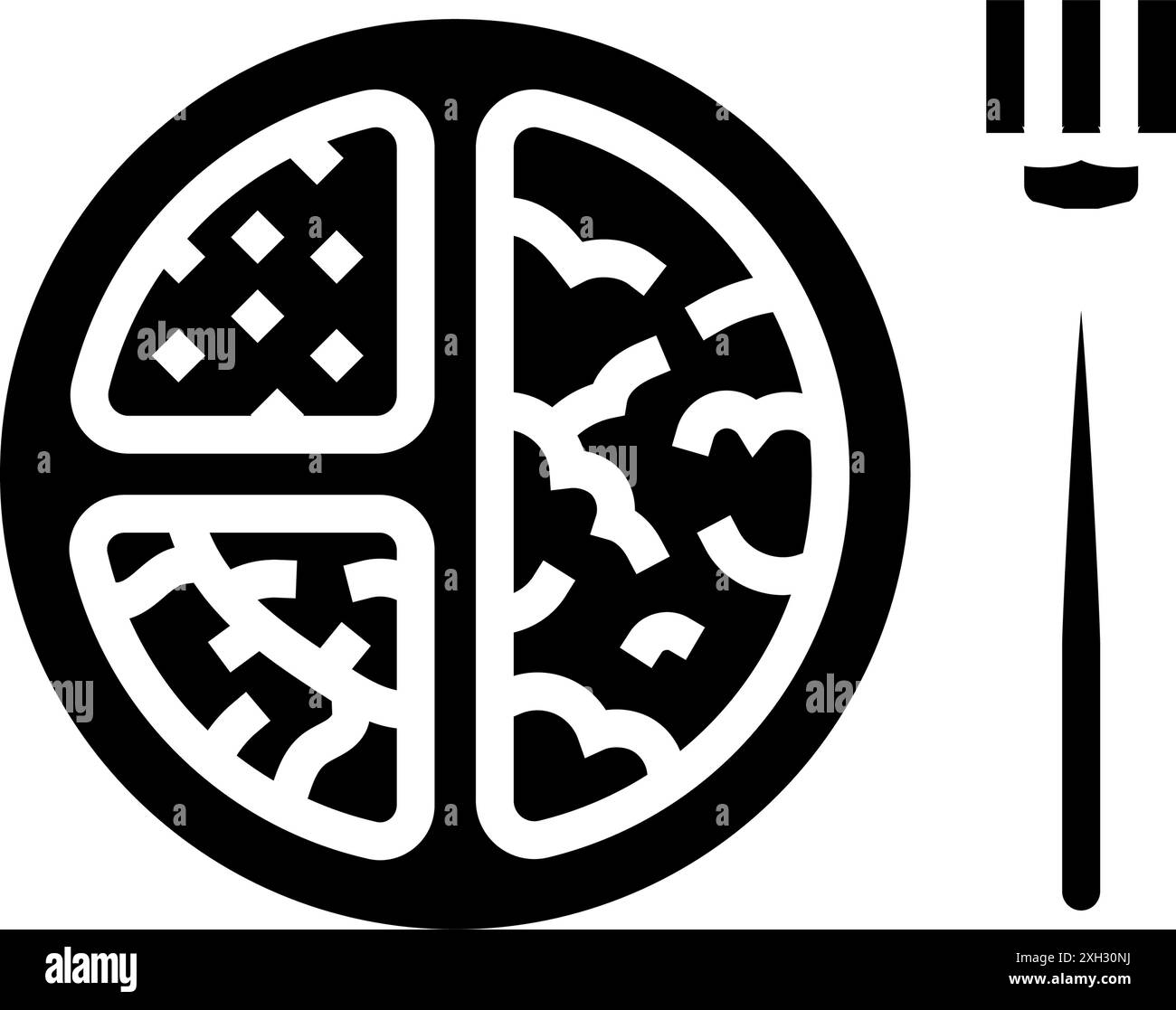 Portion control diet obese bmi Stock Vector Images - Alamy