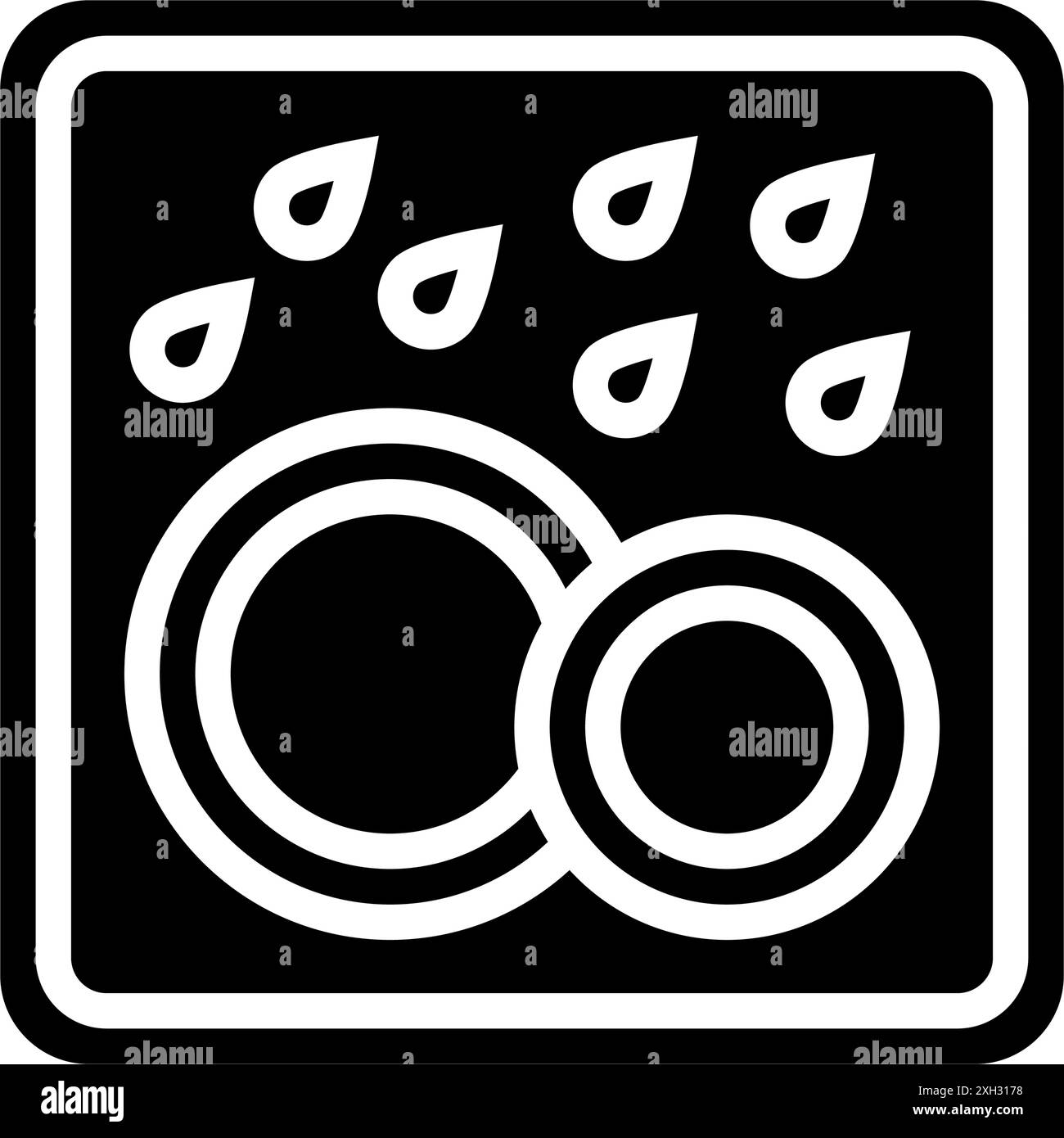 Dishwasher safe symbol hi-res stock photography and images - Alamy
