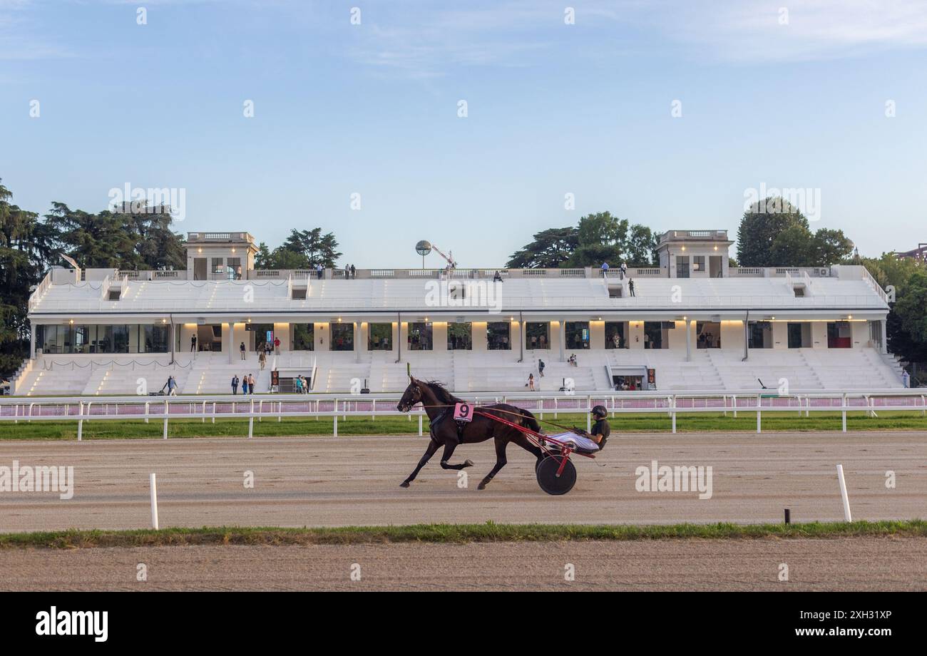 Milano, Italia. 11th July, 2024. Trotto Grand Opening 'Luci a San Siro ...