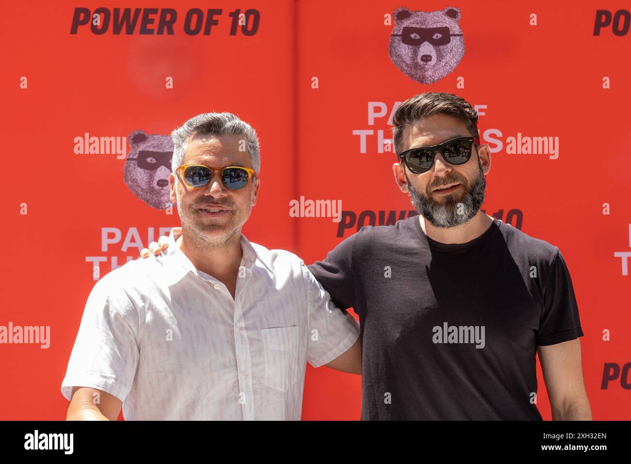 Pair of Thieves Founders Cash Warren and Alan Stuart attend Power of 10 ...