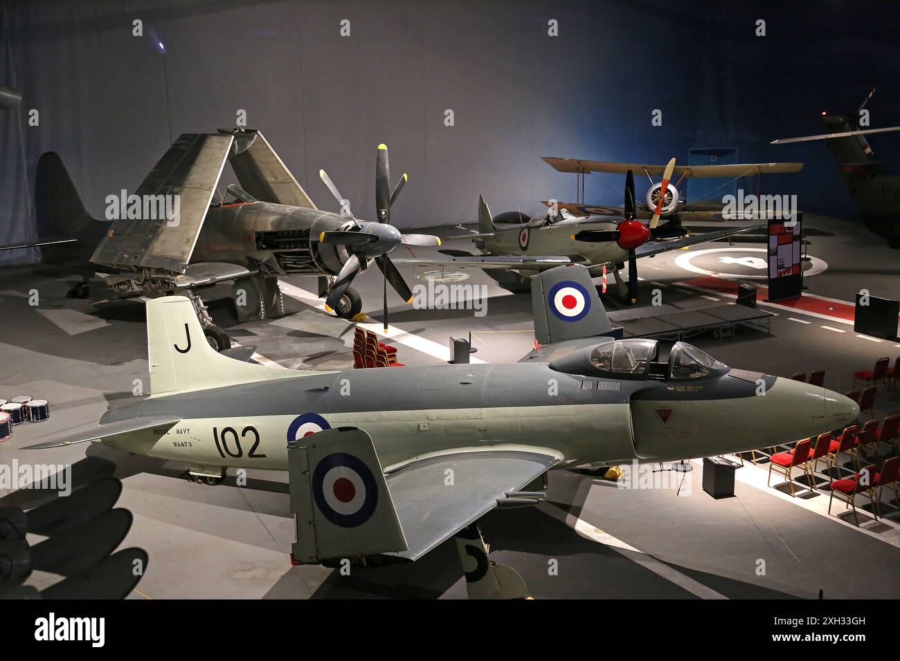 Supermarine attacker hi-res stock photography and images - Alamy
