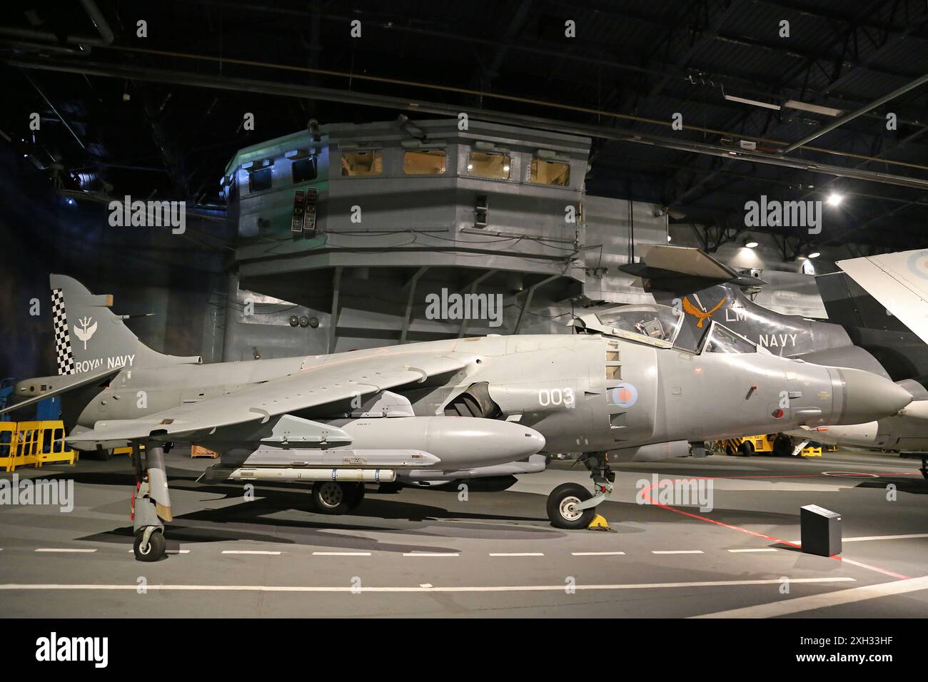 BAE Sea Harrier FA2, Hall 3, Royal Navy Fleet Air Arm Museum, RNAS ...