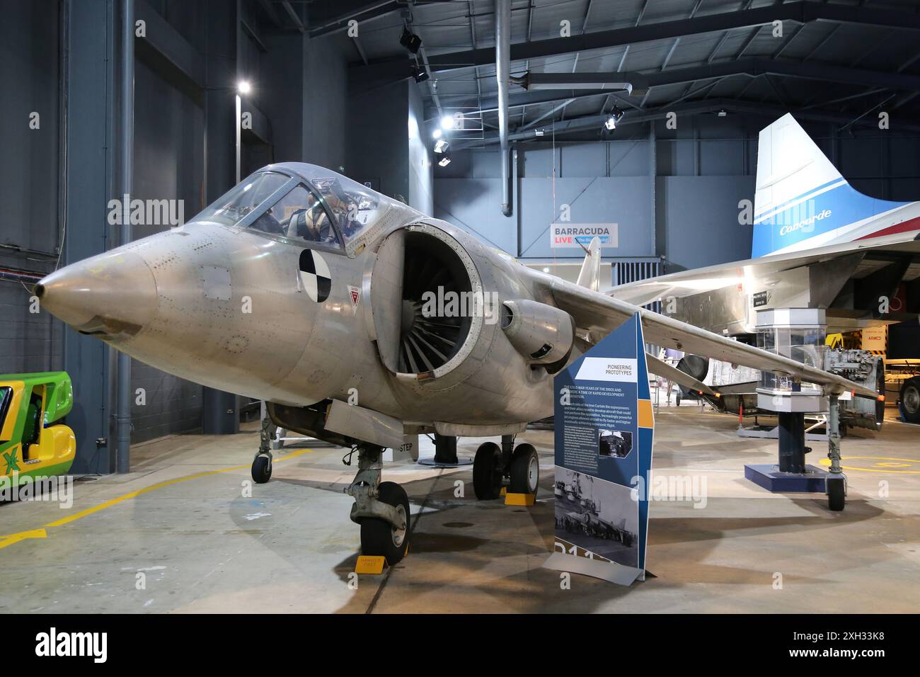 Hawker P1127 (Harrier Prototype), Hall 4, Royal Navy Fleet Air Arm ...