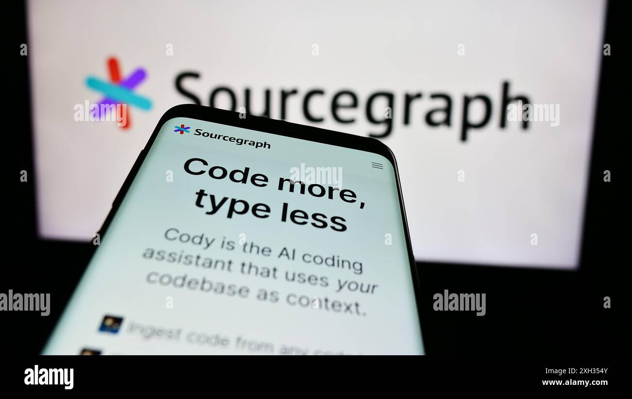 Sourcegraph logo hi-res stock photography and images - Alamy