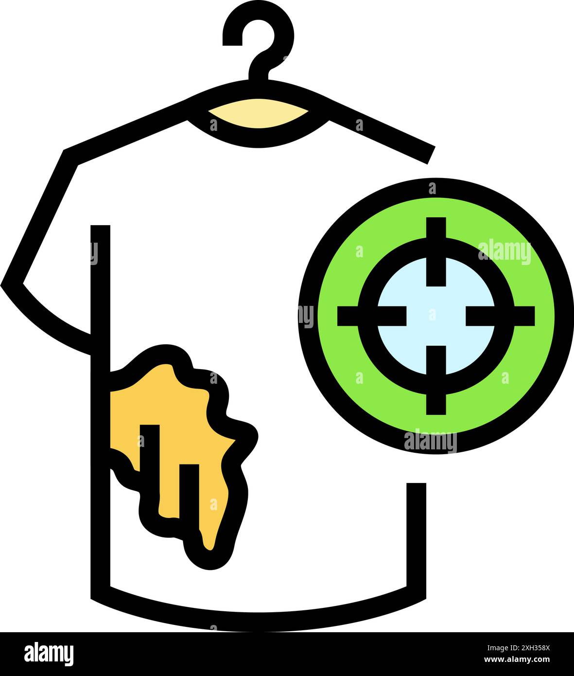 spot cleaning dry color icon vector illustration Stock Vector Image ...